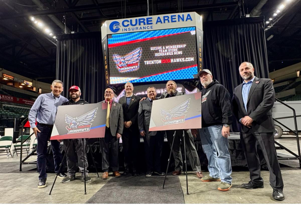 Trenton Ironhawks is City’s New Professional ECHL Ice Hockey Team After ...